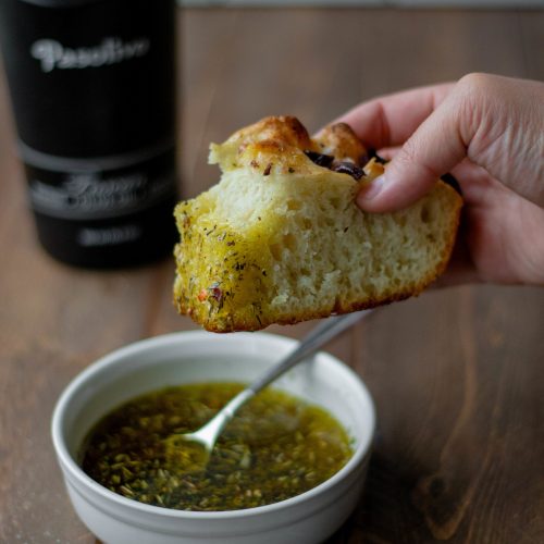 simple no knead focaccia bread | So Much Food