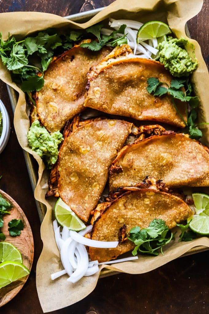 Perfectly Crispy Chicken Flautas | So Much Food