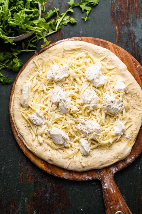 Homemade White Pizza (Pizza Bianca) | So Much Food