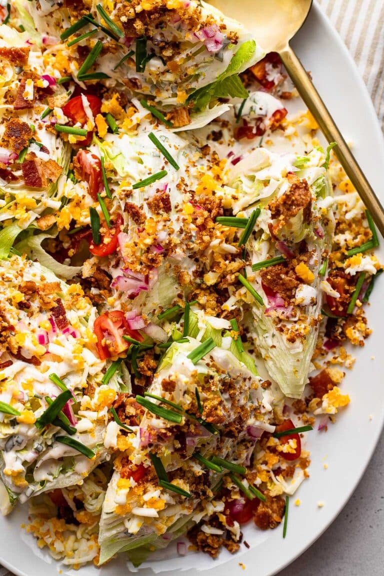 Loaded Wedge Salad Recipe (Better Than the Classic!) | So Much Food