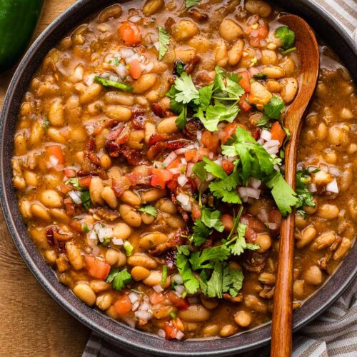 Creamy Borracho Beans (Frijoles Borrachos) | So Much Food