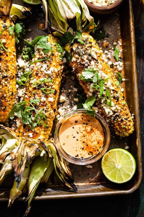 Japanese-Style Grilled Corn | So Much Food