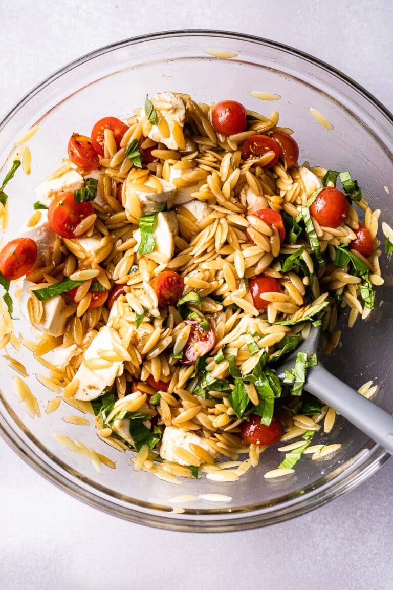 Caprese Orzo Salad | So Much Food