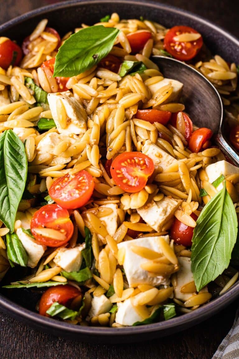Caprese Orzo Salad | So Much Food