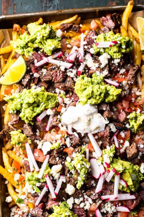 Loaded Carne Asada Fries (California-Style!) | So Much Food