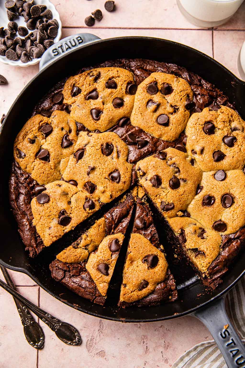 Skillet Brookies | So Much Food
