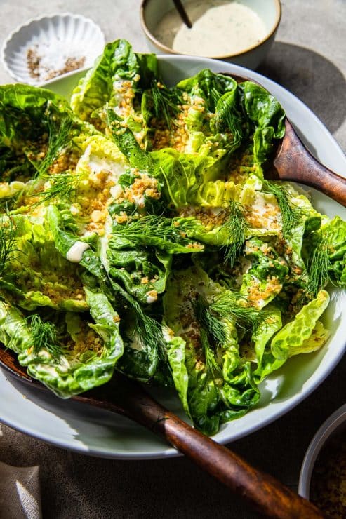 Little Gem Caesar Salad | So Much Food