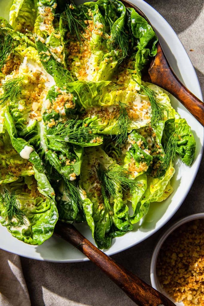 Little Gem Caesar Salad | So Much Food