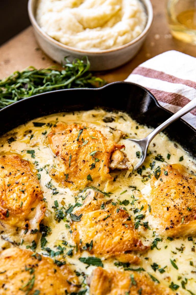 Creamy Tarragon Chicken | So Much Food