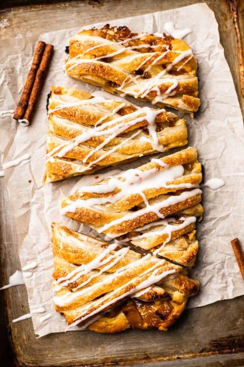 Puff Pastry Apple Strudel | So Much Food