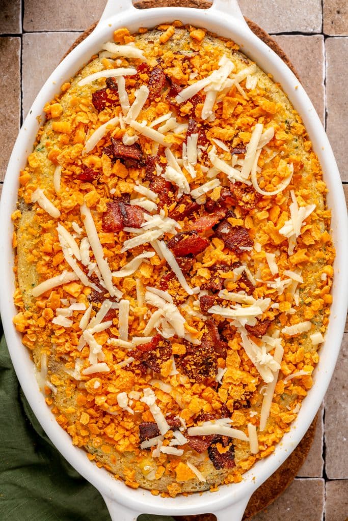 Loaded Corn Casserole | So Much Food