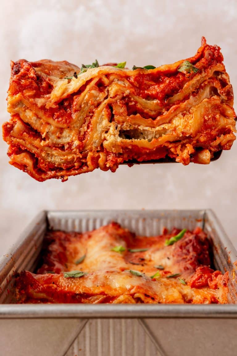 Lasagna for Two (Vodka Sauce & Burrata!) | So Much Food