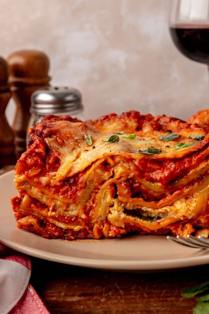Lasagna for Two (Vodka Sauce & Burrata!) | So Much Food