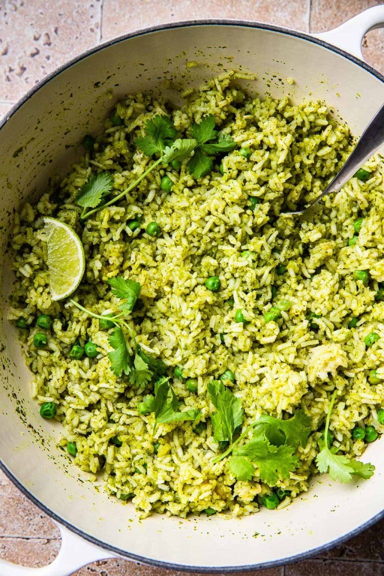 Arroz Verde (Mexican Green Rice) | So Much Food