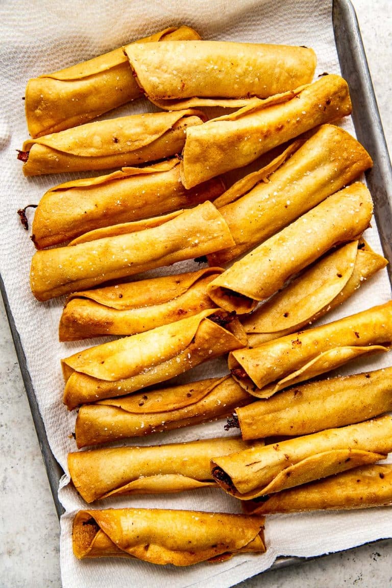 Perfectly Crispy Chicken Flautas | So Much Food
