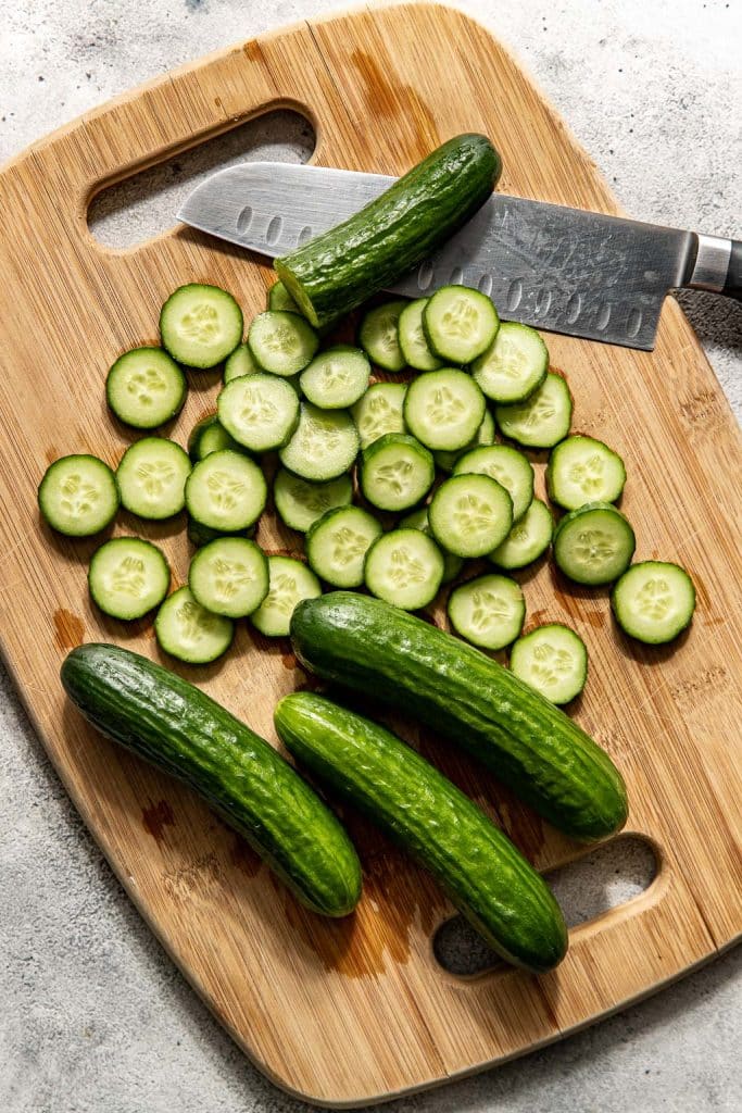 Korean-Style Gochujang Cucumber Salad | So Much Food