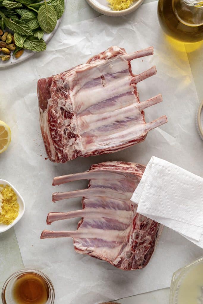 Grilled Lamb Chops with Mint-Pistachio Pesto | So Much Food