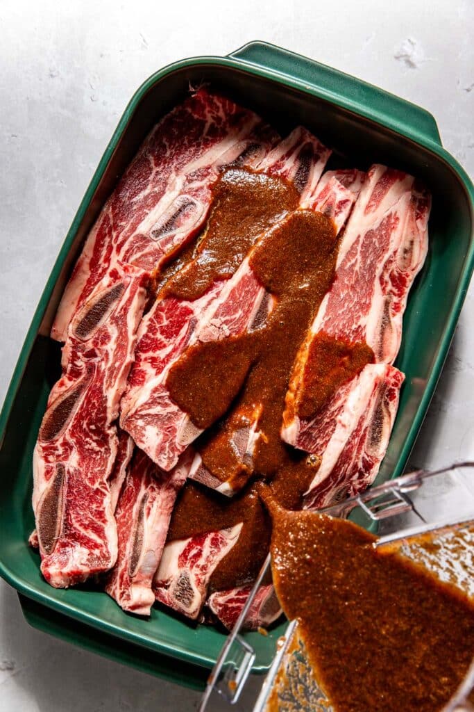 Grilled Kalbi Short Ribs (Korean BBQ Short Ribs) | So Much Food