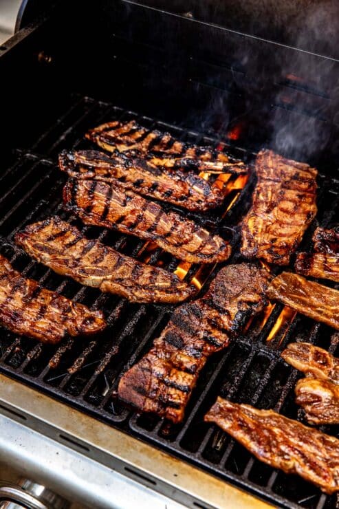 Grilled Kalbi Short Ribs (Korean BBQ Short Ribs) | So Much Food